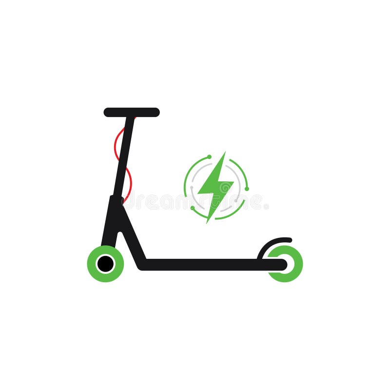 Scooter logo stock vector. Illustration of escooter - 335349914