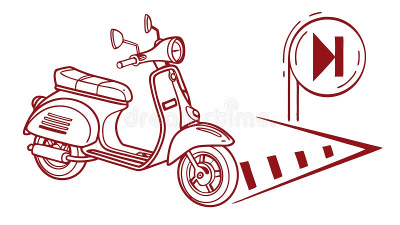 Scooter with Speed Indicator, for Performance Tracking and Fast ...