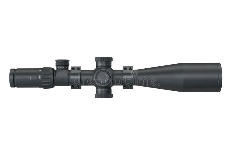 Scope Optical Equipment, Side View Stock Image - Image of shooting ...