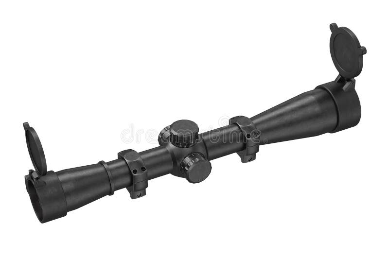 Scope Optical Equipment, Side View Stock Image - Image of shooting ...
