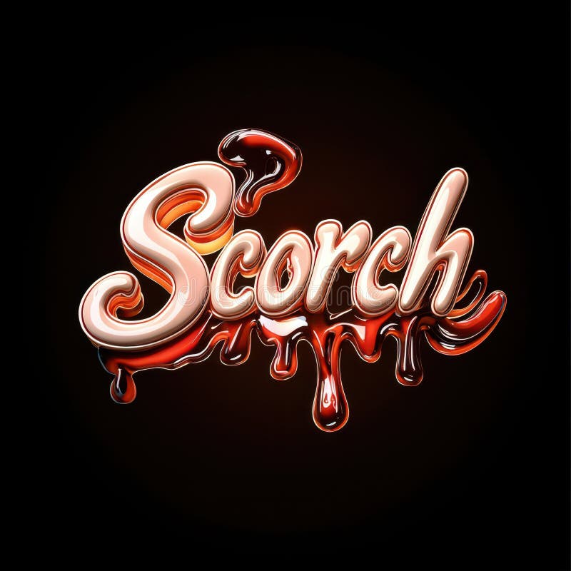 Rose Gold Heat Text stock illustration. Illustration of digital - 341310552