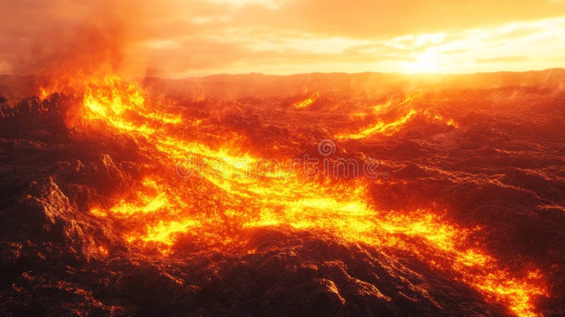 Scorched Earth a Visual Depiction of Environmental Degradation and ...