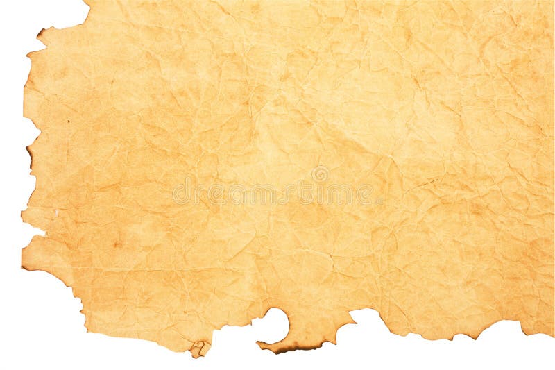 Scorched paper stock photo. Image of beige, yellow, weathered - 17079844