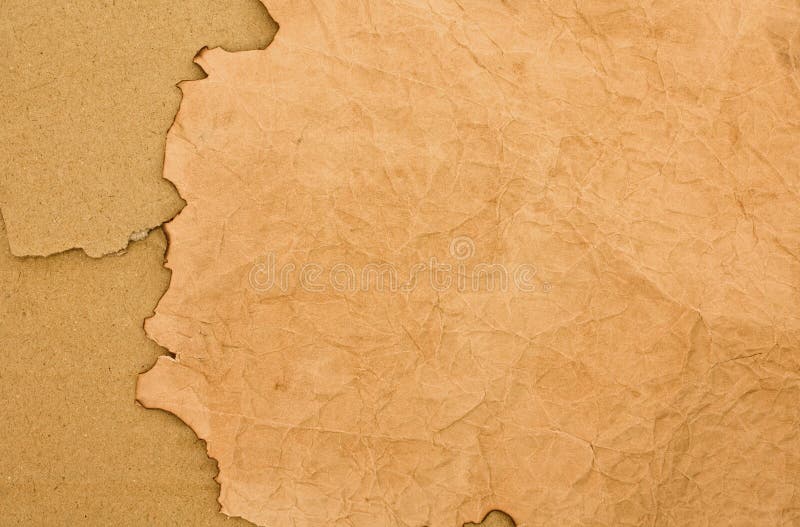 Scorched Paper and Cardboard Backround Stock Image - Image of beige ...