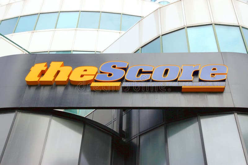 The Score editorial stock photo. Image of hockey, ontario - 22427543