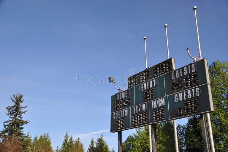 Clip Art Football Score Board Stock Photos - Free & Royalty-Free Stock ...