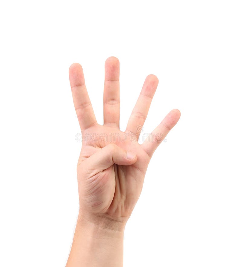 4 fingers - 4 stock image. Image of ring, finger, four - 3136971