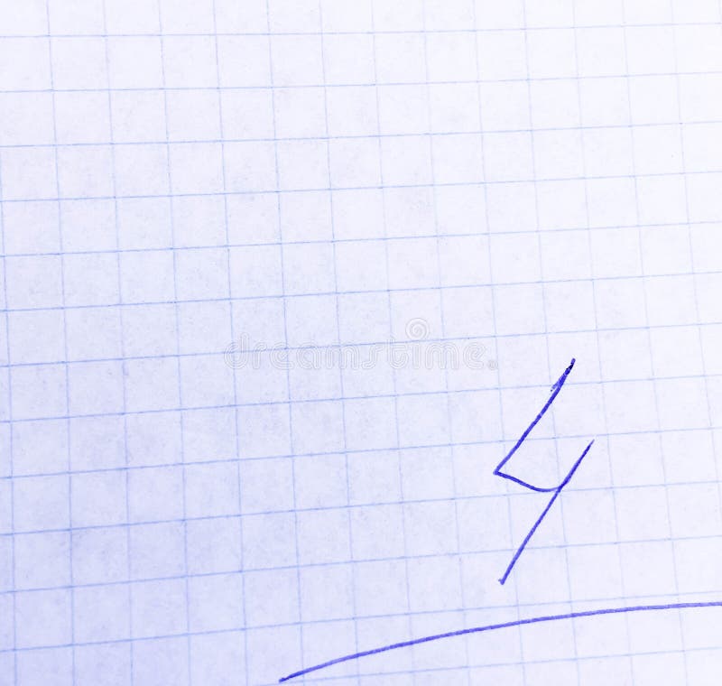 Score Four is Written in a Notebook with a Blue Pen. Mark for Completed ...