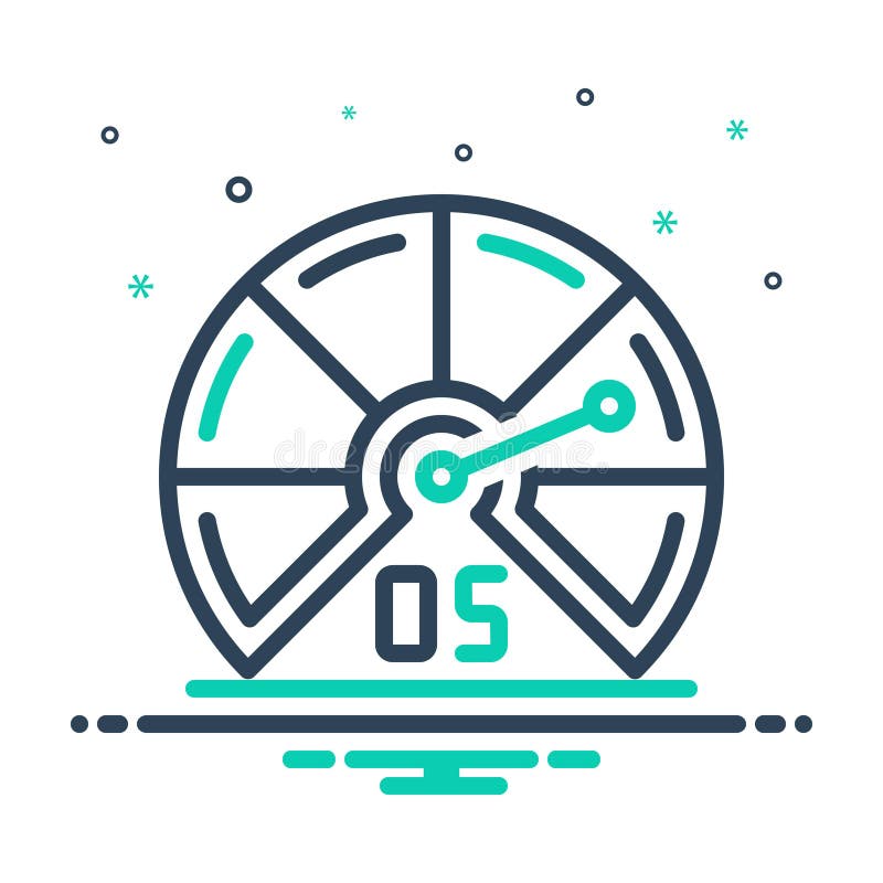 Mix Icon for Score, Level and Casino Stock Vector - Illustration of ...