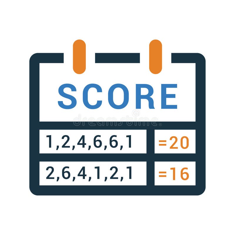 Golf Scorecard Stock Illustrations – 18 Golf Scorecard Stock ...