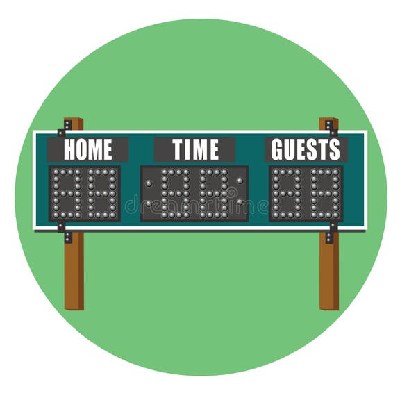 Scoreboard Tie Game Stock Illustrations – 7 Scoreboard Tie Game Stock ...