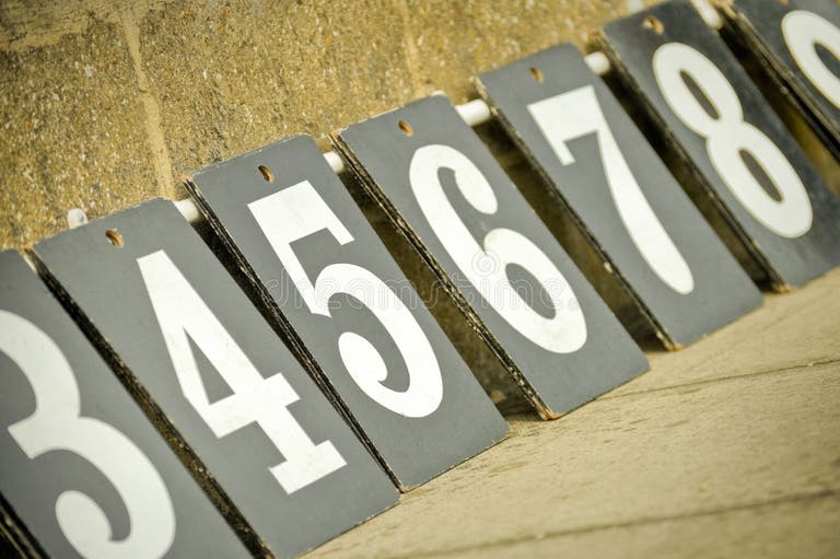 Scoreboard numbers stock photo. Image of tally, school - 54722082