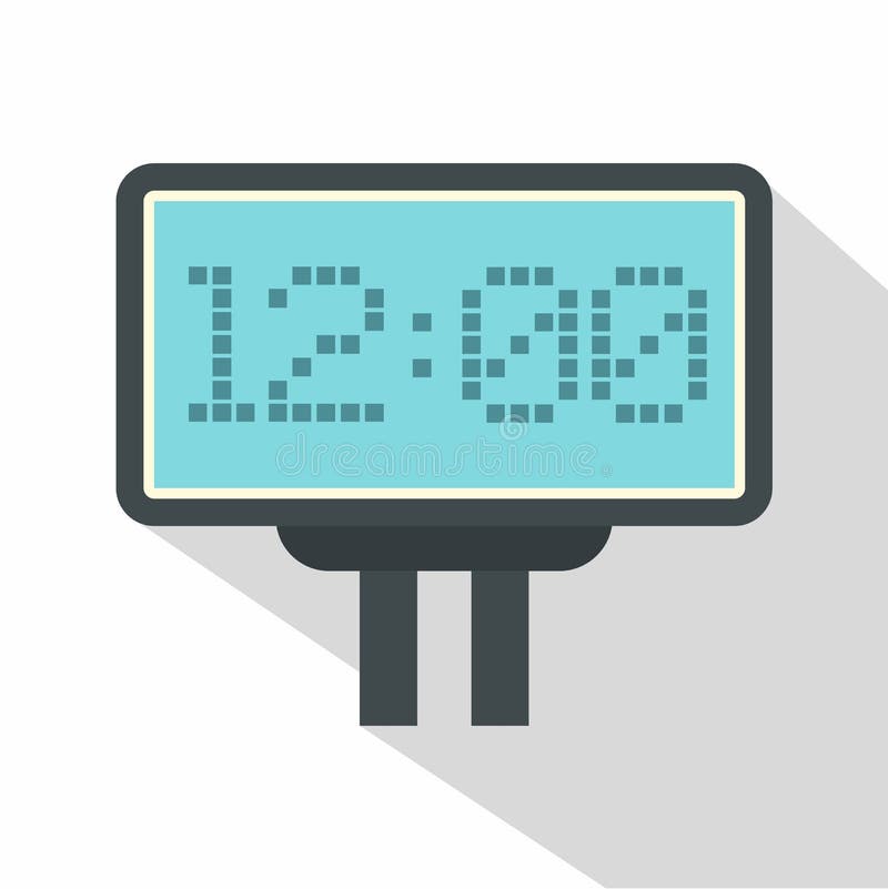 Scoreboard with Result Display Icon, Flat Style Stock Vector ...