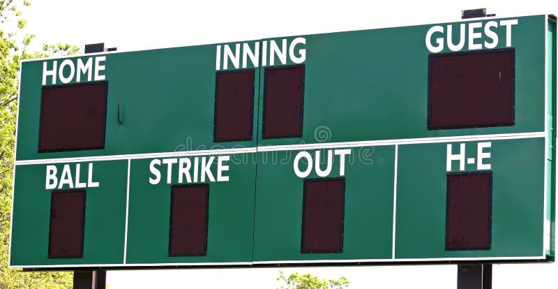 Scoreboard3 stock photo. Image of board, home, sign, competition - 25351410