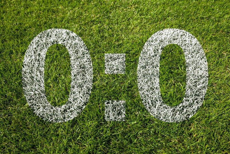 0:0 Scoring stock image. Image of scoring, pitch, football - 115726707
