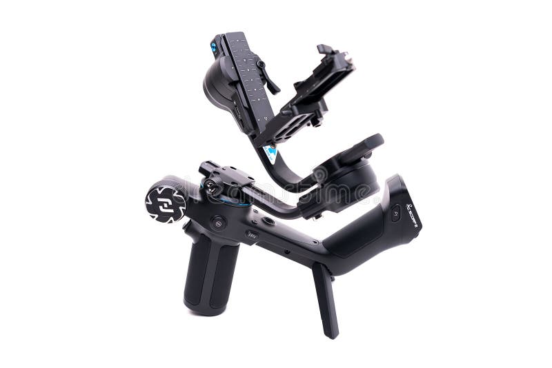 Scorp 2 Motorized Gimbal Stabilizer for Cinematographer, on White ...
