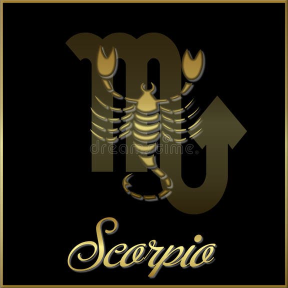 Gold Scorpio Stock Illustrations – 1,958 Gold Scorpio Stock ...