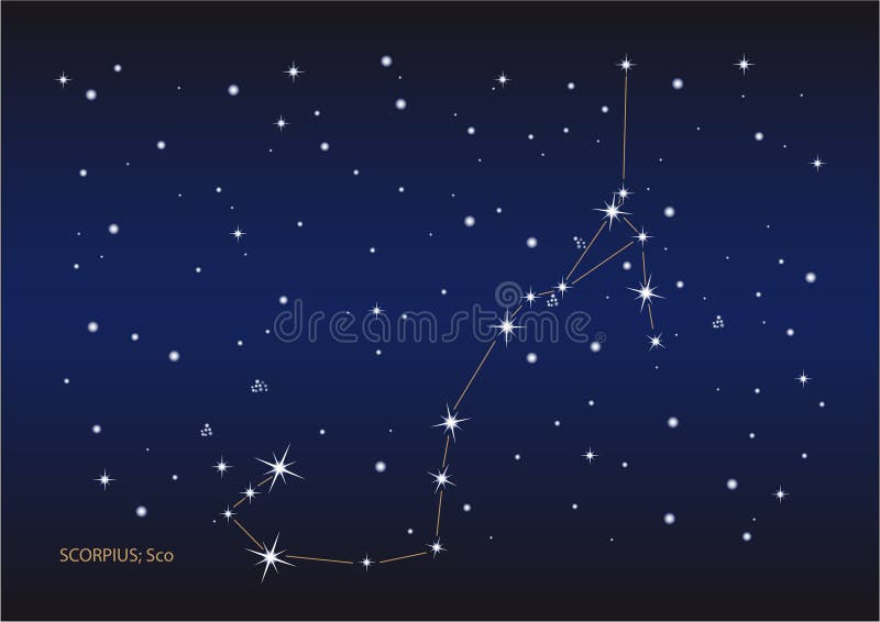 Nasa Constellation Map Scorpius