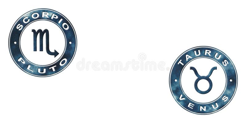 Scorpio and Taurus Compatibility Stock Illustration - Illustration of ...