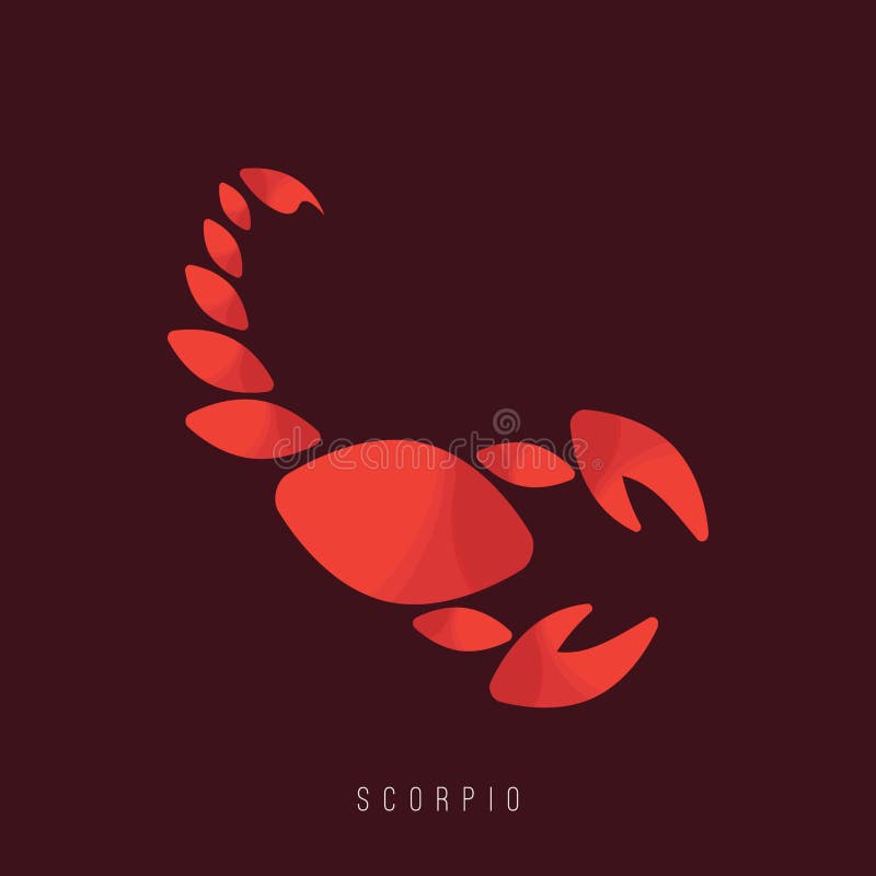 Scorpio. Vector Illustration Decorative Design Stock Vector ...