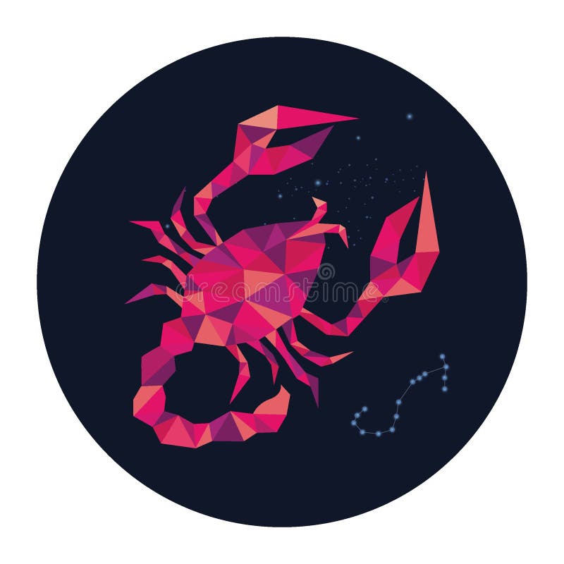 Scorpio. Vector Illustration Decorative Design Stock Vector ...