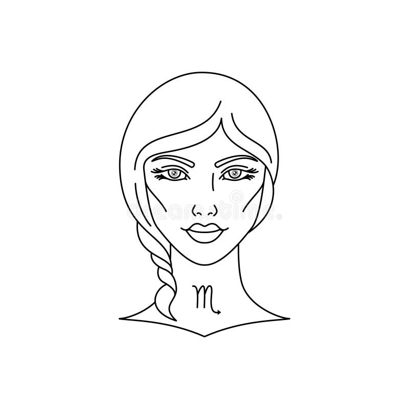 Scorpio zodiac sign. stock vector. Illustration of scorpion - 270143756