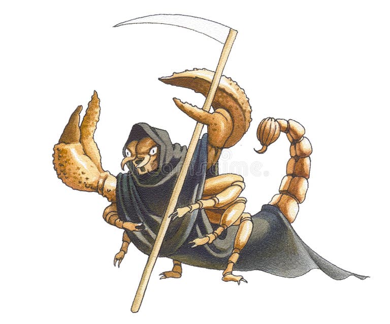 Scorpion Death Stock Illustrations – 236 Scorpion Death Stock ...