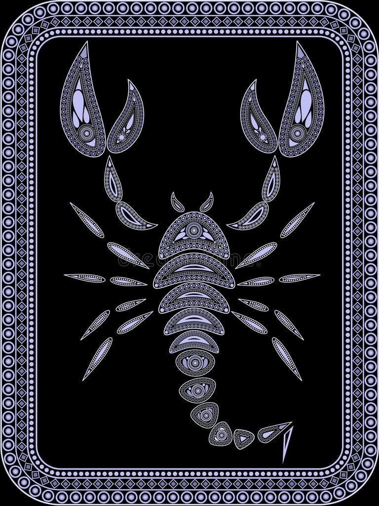 Stylized Scorpion Stock Illustrations – 1,370 Stylized Scorpion Stock ...