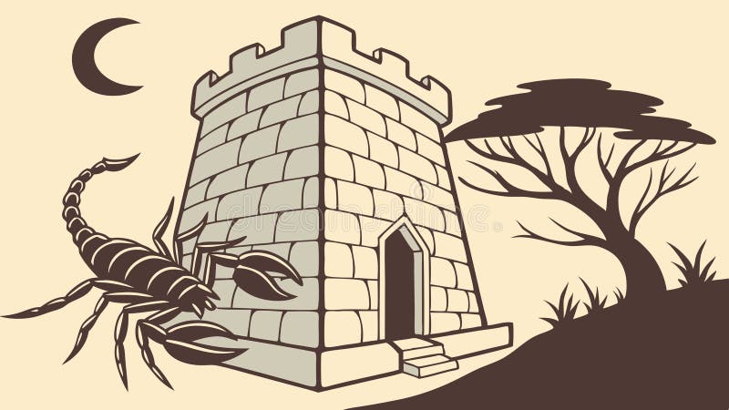 Crumbling Tower Stock Illustrations – 520 Crumbling Tower Stock ...