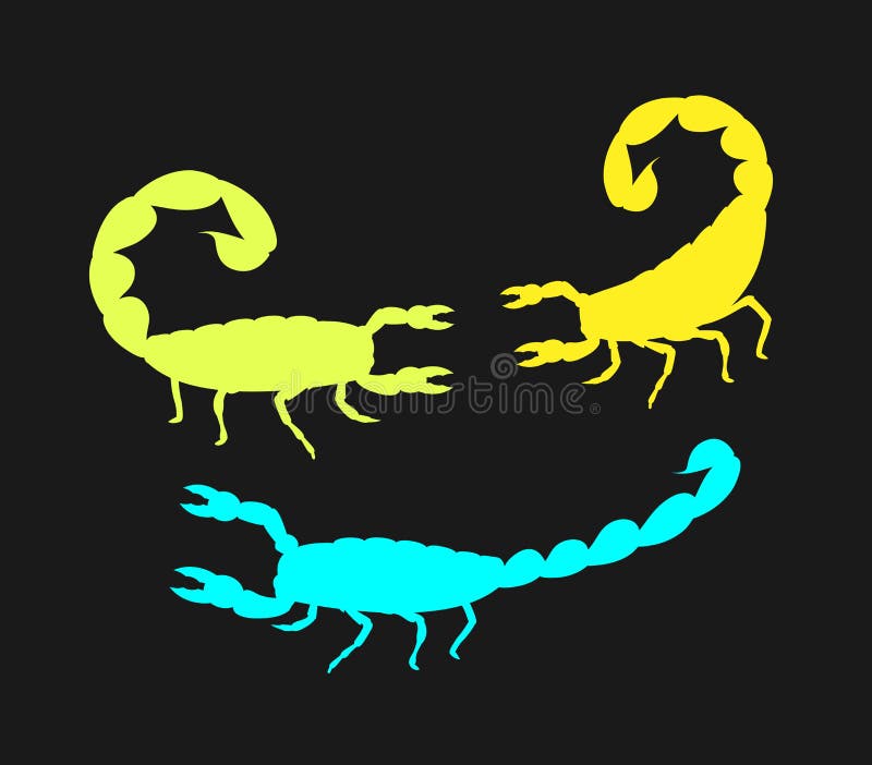 Scary Scorpion Stock Illustrations – 453 Scary Scorpion Stock ...