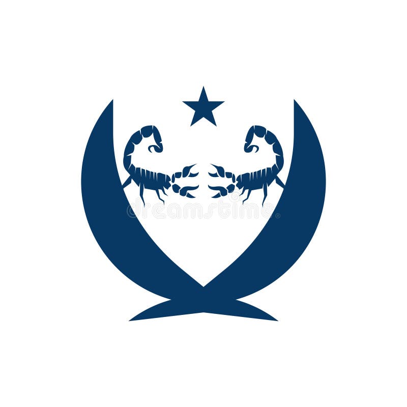 Scorpion Icon and Symbol Vector Template Stock Vector - Illustration of ...