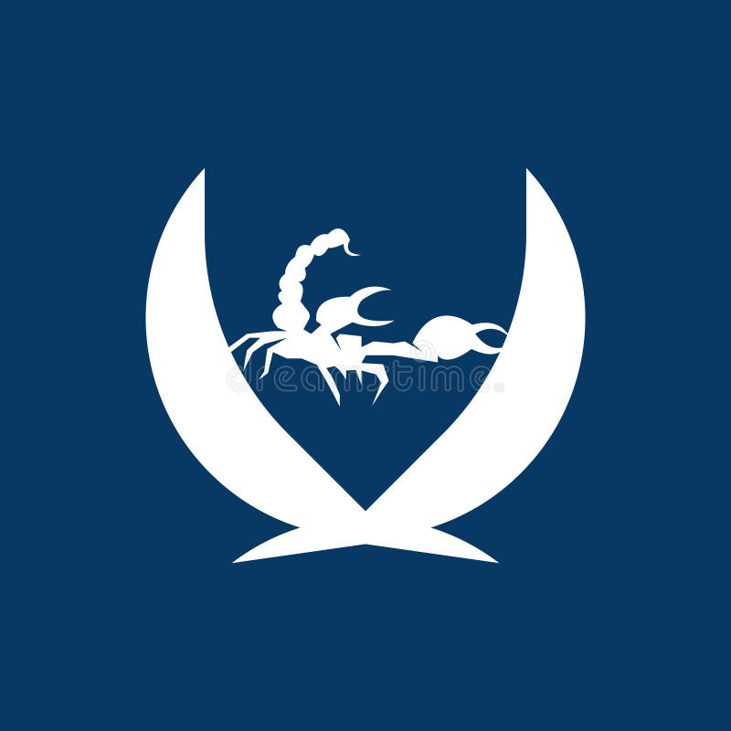 Scorpion Icon and Symbol Vector Template Stock Illustration ...