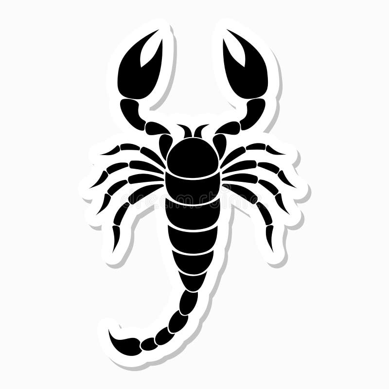 Scorpion Sticker Stock Illustrations – 502 Scorpion Sticker Stock ...