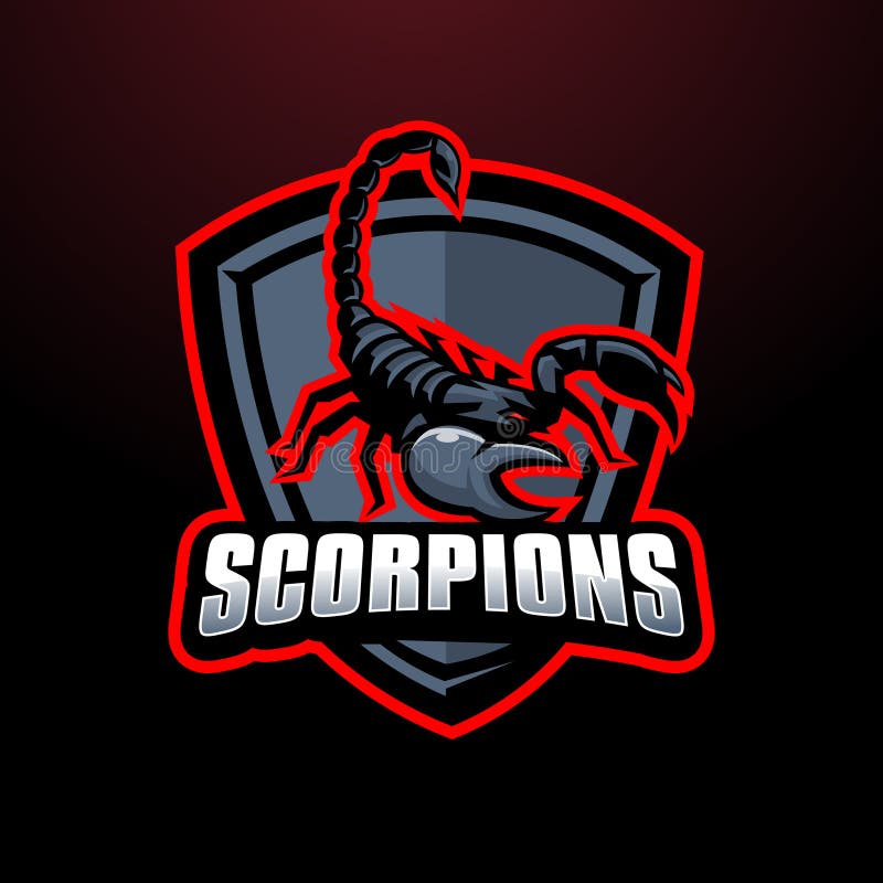 Scorpions logo stock illustration. Illustration of wildlife - 359719847