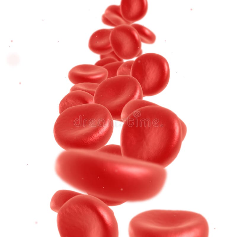 Scorrimento Del Globulo Rosso Illustrazione Vettoriale - Illustrazione ...