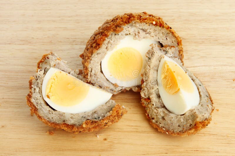 Scotch egg stock image. Image of breadcrumb, white, scotch - 38760973