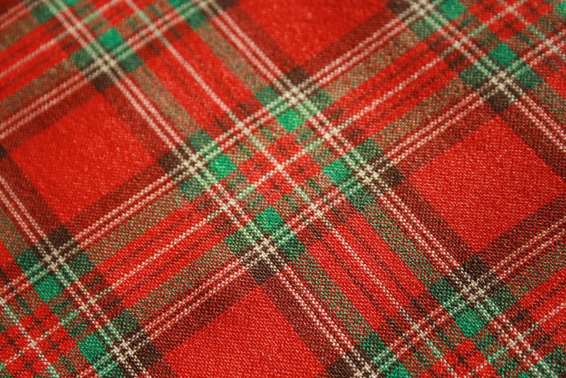 Scotch red fabric stock photo. Image of layout, home, gingham - 8135532