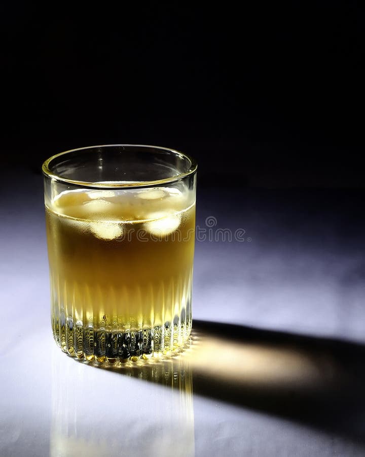 Scotch on the rocks stock photo. Image of beverage, stone - 282566980