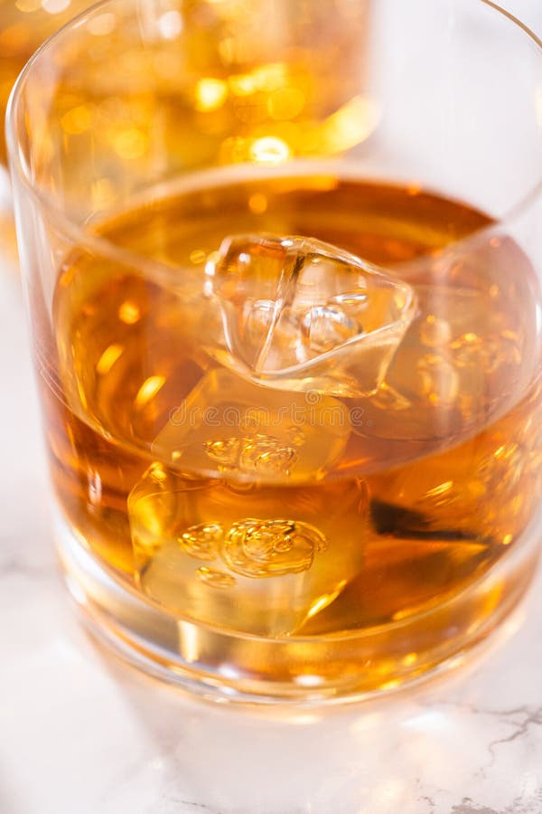 Scotch on the rocks stock image. Image of whiskey, stone - 278420425