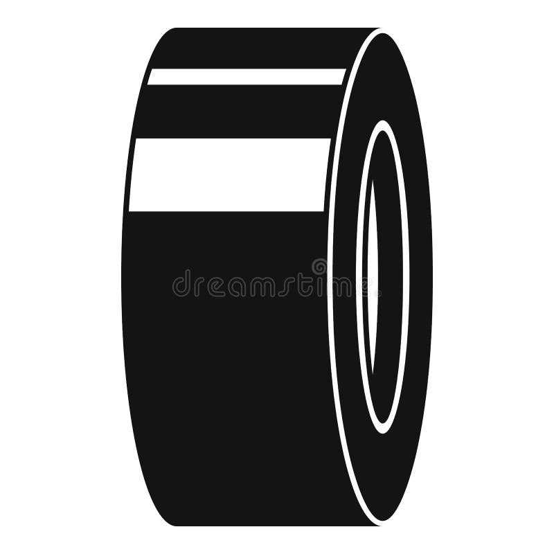 Scotch Roll Icon, Simple Style Stock Vector - Illustration of packaging ...
