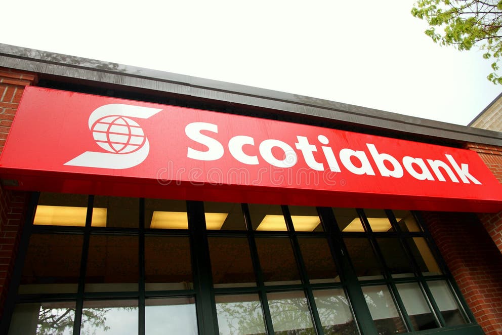 Scotiabank Logo editorial photo. Image of bank, cheque - 19757781