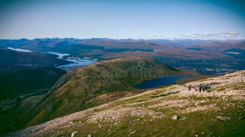 Scotland Ben Nevis editorial stock photo. Image of mountain - 219755193