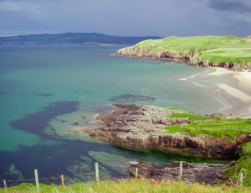 Scotland coastline nature stock image. Image of rocky - 90657207
