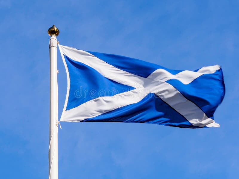 Scotland flag stock image. Image of emblem, national - 60651641