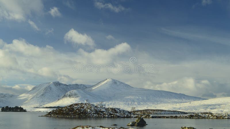 Scotland highlands in snow stock photo. Image of coastline - 90374252