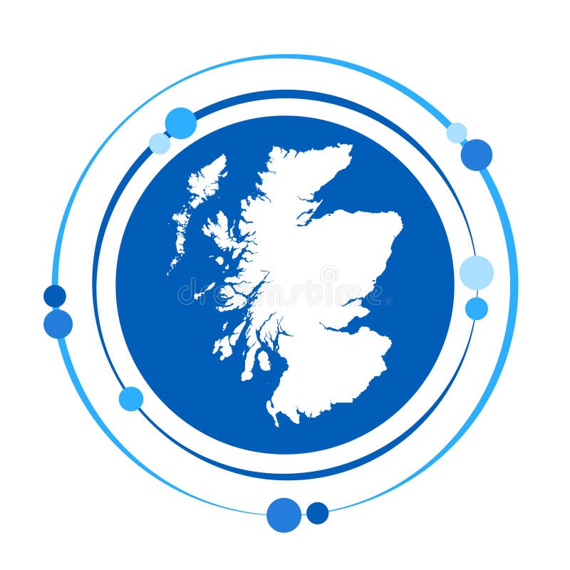 Scotland Scottish United Kingdom UK Vector Illustration Graphic Icon ...