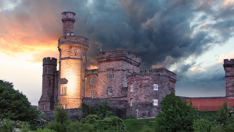 Inverness Castle River Ness Scotland Stock Illustrations – 2 Inverness ...