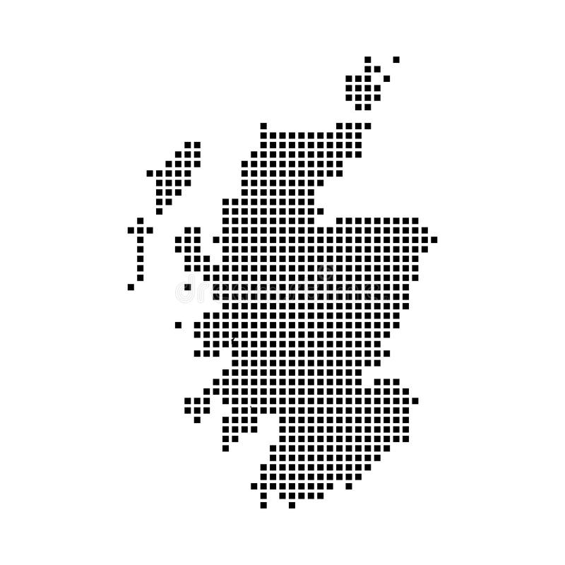 Scotland map icon stock illustration. Illustration of land - 349415266