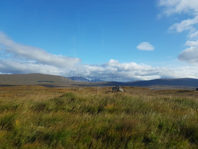 Scotland Moors stock image. Image of moors, scotland - 125889421