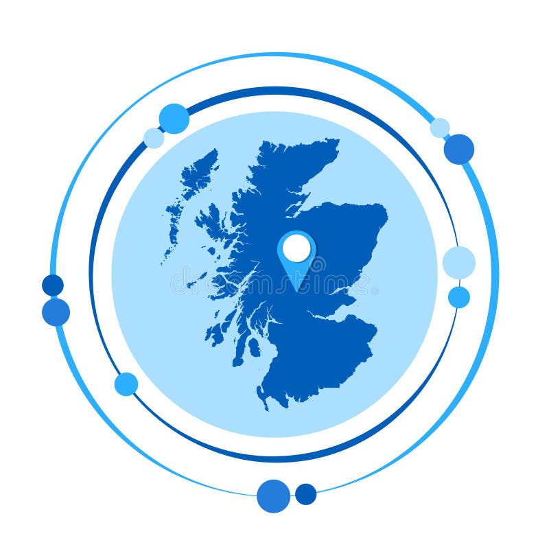 Scotland Scottish United Kingdom UK Vector Illustration Graphic Icon ...